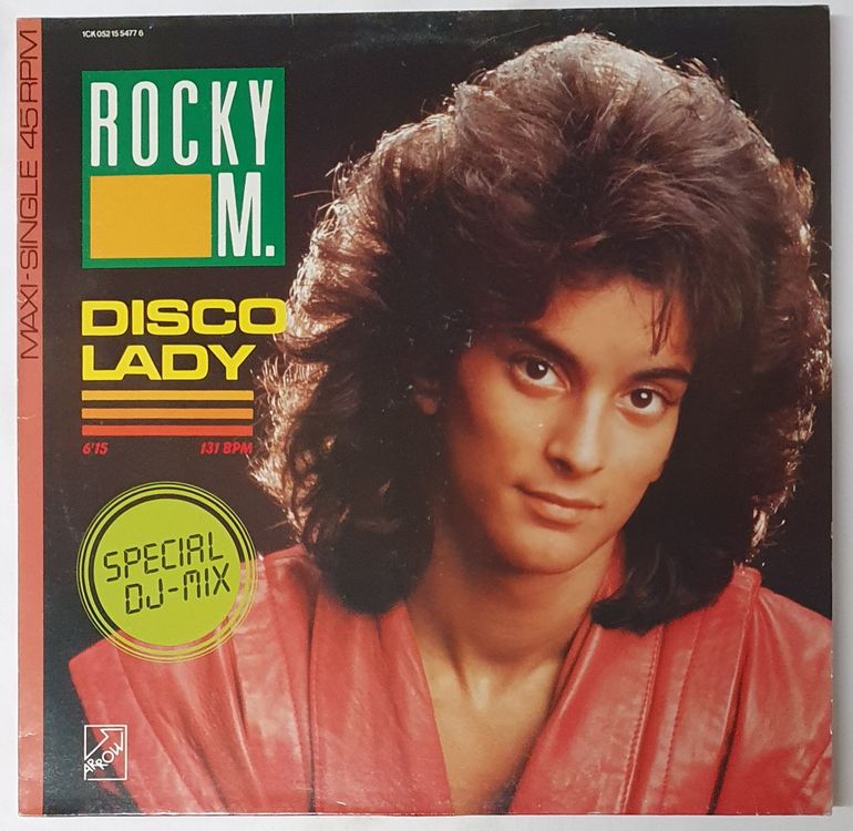 Vinyl 12" Maxi-Single - Rocky M. - Disco Lady (Gebraucht) in ...