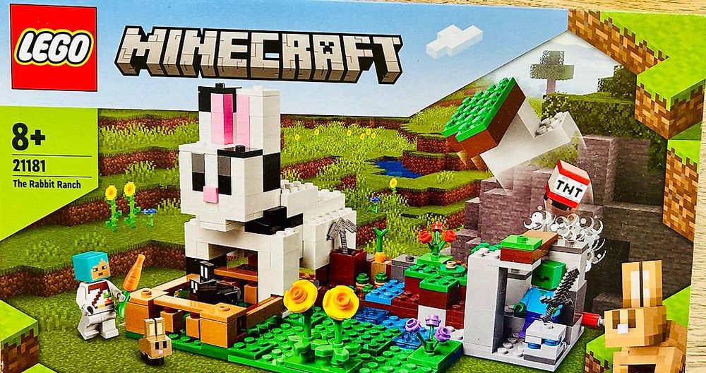 LEGO® Minecraft? 21181 Die Kaninchenranch Neu und OVP (Gebraucht) in ...