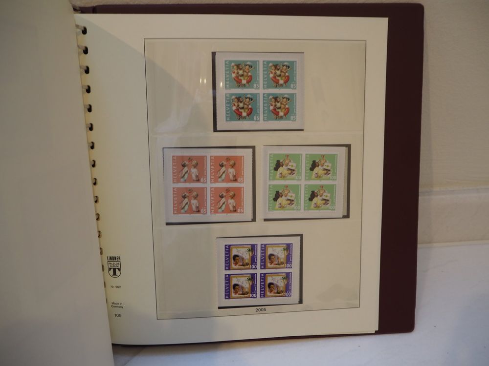 PJ 1973 - 2007 in 4er Bl. ** Frankatur 388.80 oder Sammlung (Neu und originalverpackt) in Zürich ...