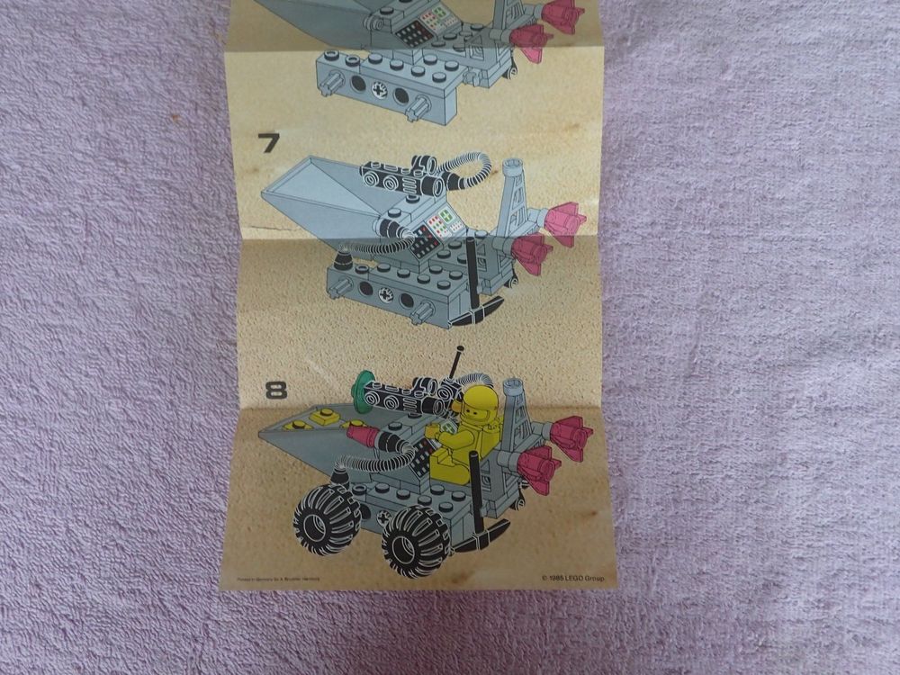 Bauanleitung für LEGO SPACE Set 6847 (Gebraucht) in Geroldswil für CHF ...