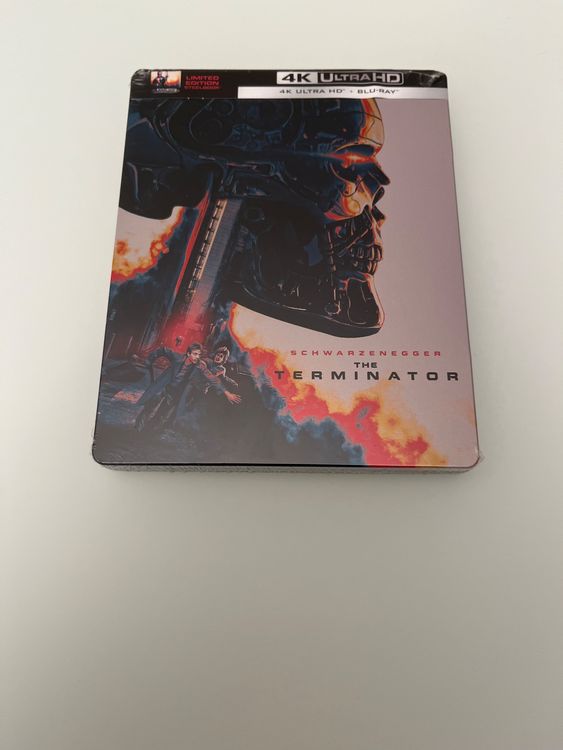 The Terminator (4K Ultra HD + Blu-Ray Disc - SteelBook) (Neu und ...