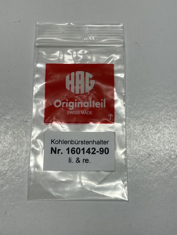Hag Kohlenbürstenhalter Nr.160142-090 (Neu und originalverpackt) in ...