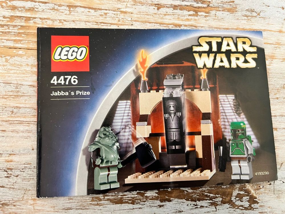 Bauanleitung Lego Star Wars Jabba's Prize 4476 | Kaufen auf Ricardo