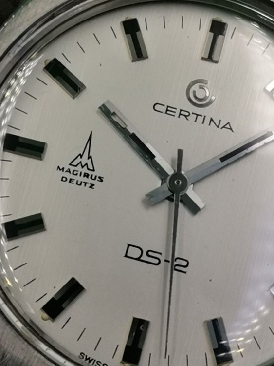 Certina DS 2 Handaufzug Vintage Magirus Deutz ds2 (Gebraucht) in Bassersdorf für CHF 188 – mit ...