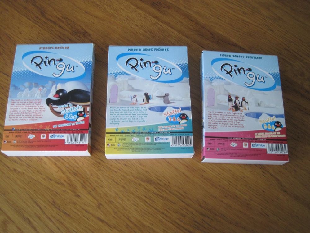 Pingu DVD Box Staffel 1 bis 6 Komplett Top Zustand (Gebraucht) in ...