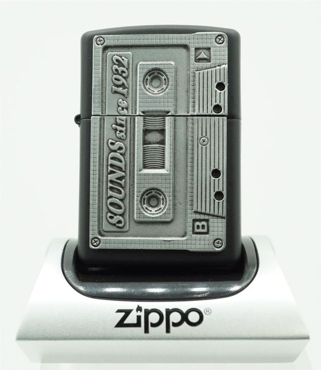 ZIPPO® MUSIC-CASETTE-3D-2021-UNGEZÜNDET (Neu (gemäss Beschreibung)) in ...