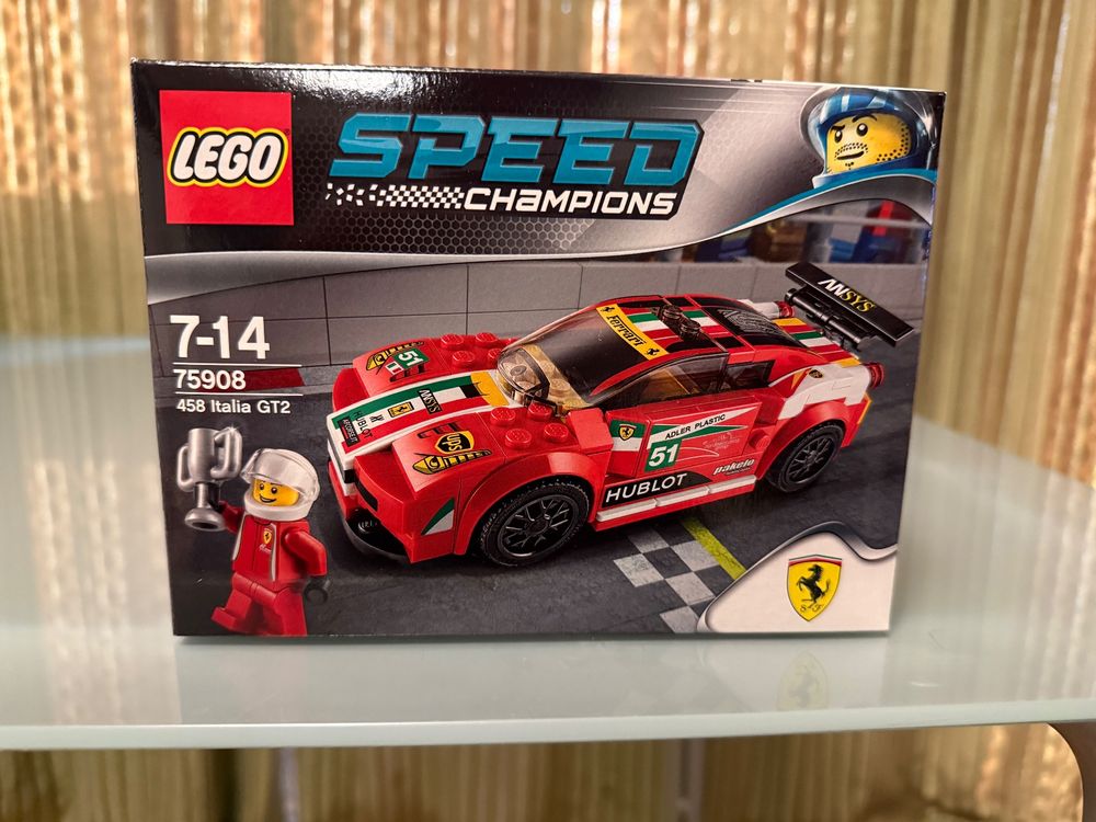 LEGO Speed Champions Ferrari 458 Italia GT2 (75908). Neu OVP (Neu und ...