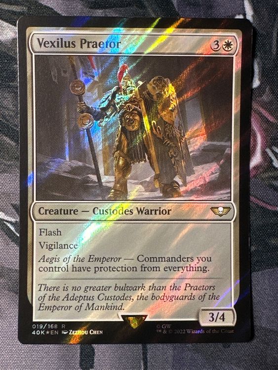 Vexilus Praetor SURGE FOIL Warhammer 40k Mtg | Kaufen auf Ricardo