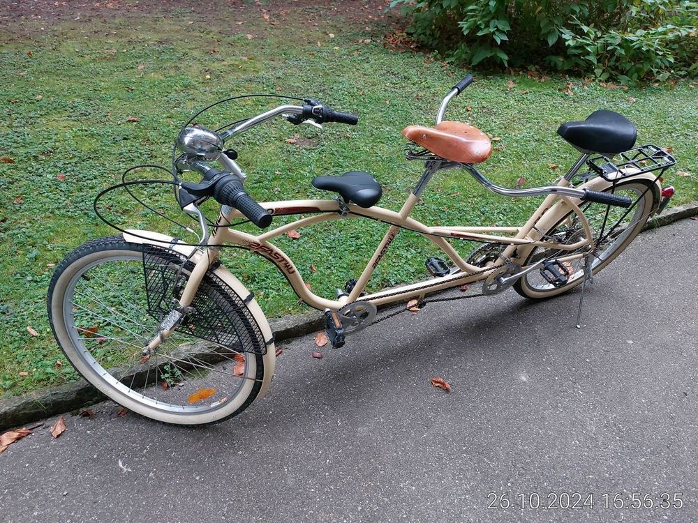 Tandem "2fast4u" 26'' beige 3x6 Gang - zum Abholen (Gebraucht) in ...