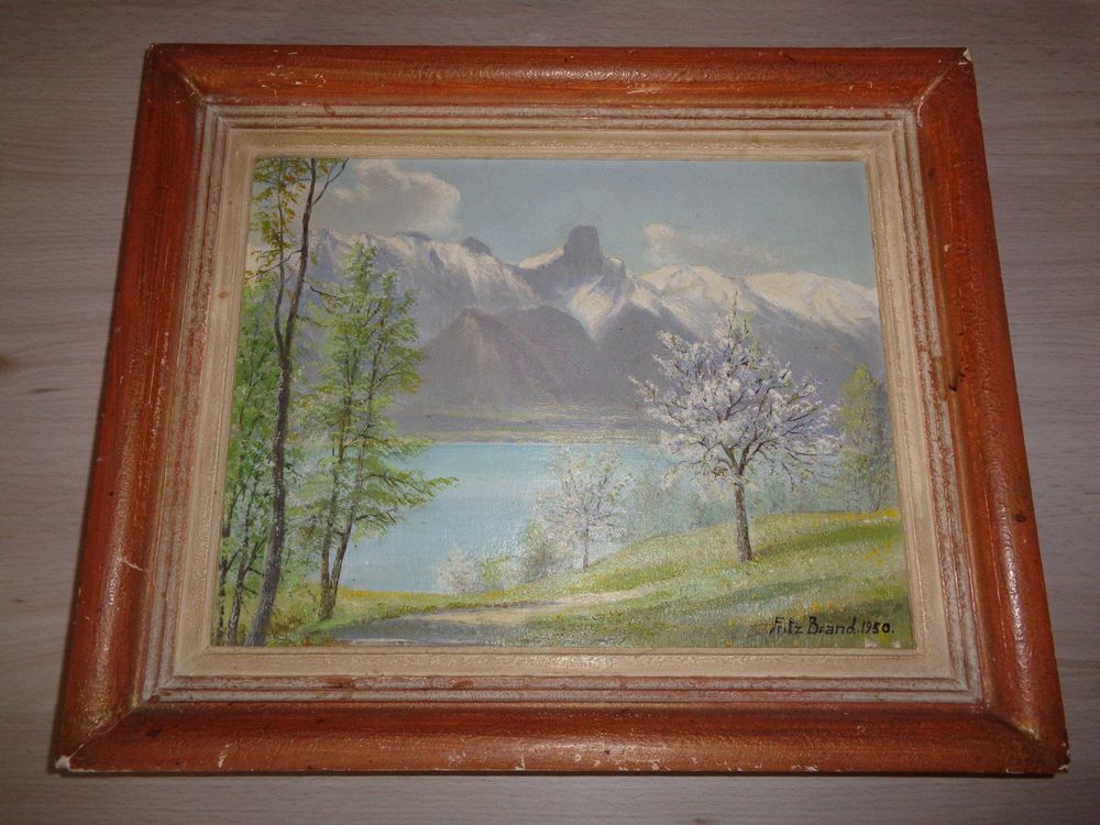 STOCKHORN THUNERSEE FRITZ BRAND 1950 BIBERIST | Kaufen auf Ricardo