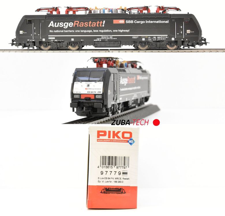 Piko 97779 E-Lok ES 64 F4 MRCE H0 GS Analog mit OVP (Gebraucht) in St ...
