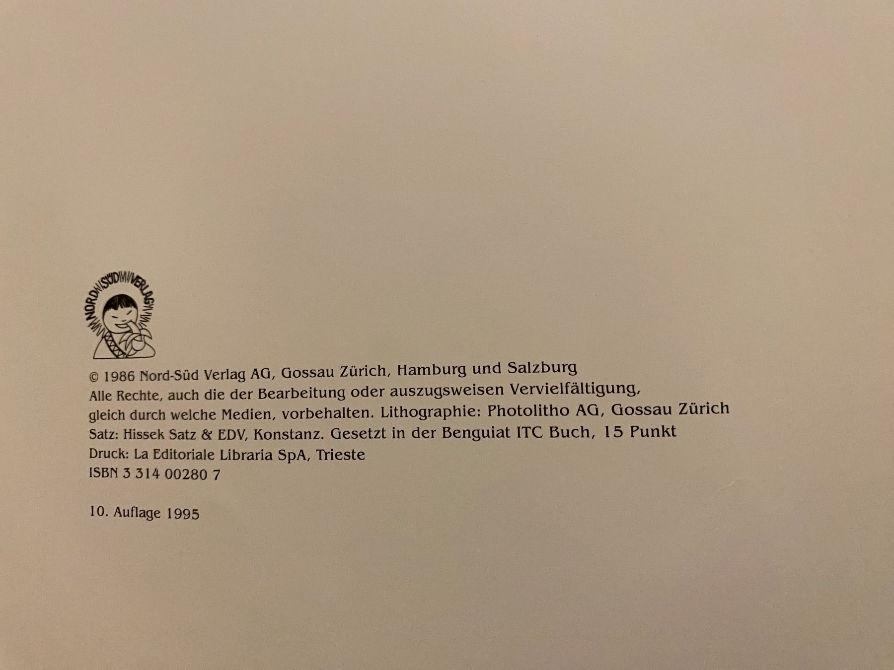 Vier Lichter des Hirten Simon Kinderbuch Pfister Nord Süd V (Gebraucht ...