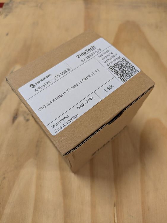 OTO LAN Hybrid Dose ZidaTech (Swisscom) (Neu und originalverpackt) in ...