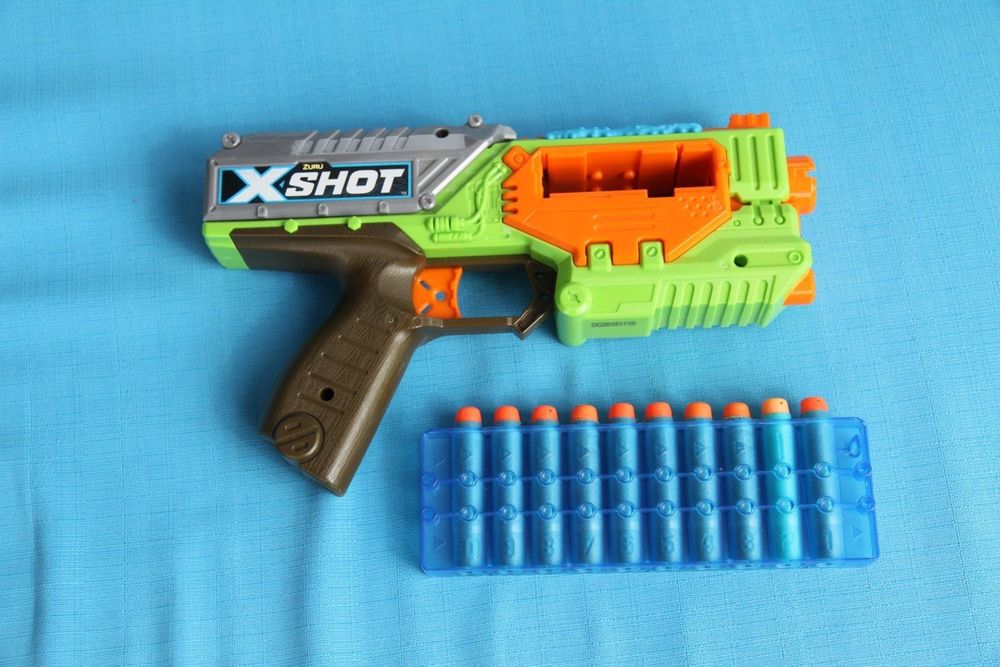 Nerf, Zuru, X - Shot, Magazin mit 10 Schuss, + 16 Schuss | Acheter sur ...