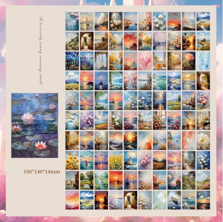 100 Blätter Deko Vintage Papier - Meer Blumen & Natur (Neu und originalverpackt) in St. Gallen ...