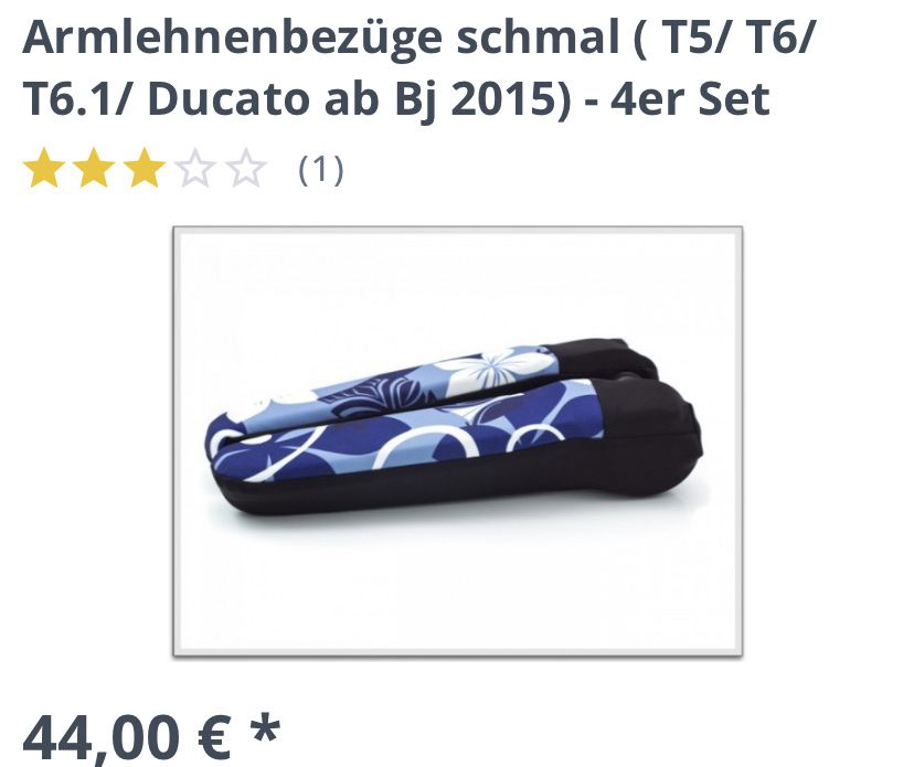 VW T6 California Beach Sitzbezüge von Apona Surf | Kaufen auf Ricardo