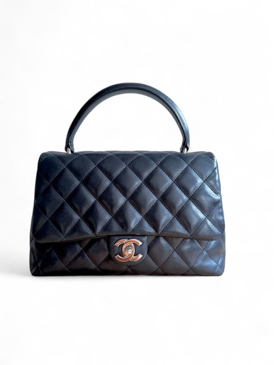 CHANEL Lambskin Quilted Medium Kelly Flap Bag Tasche | Kaufen auf Ricardo