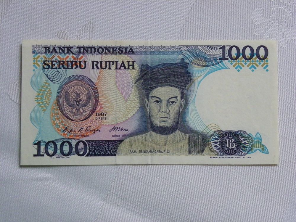Indonesia 1000 Rupiah 1987 | Kaufen auf Ricardo