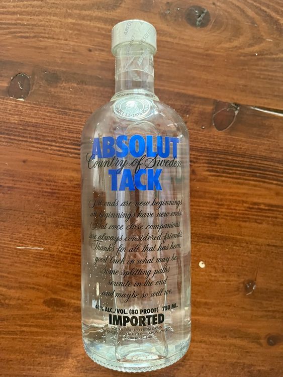 EXTREM RAR & SAMMLERSTÜCK: ABSOLUT TACK (Neu und originalverpackt) in ...