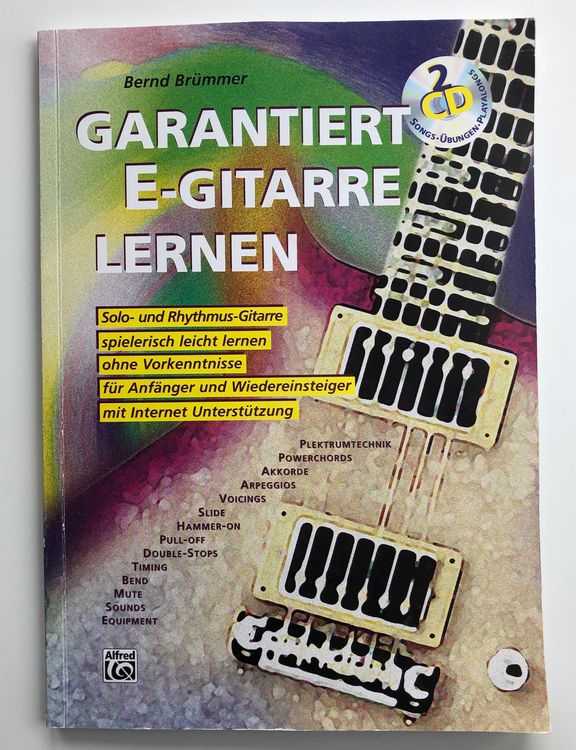 Buch: Garantiert E-Gitarre lernen, inkl. 2 CDS (Neu (gemäss Beschreibung)) in Egg b. Zürich für ...