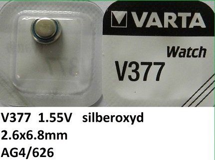 Varta 377 1.55 Volt silberoxyd | Kaufen auf Ricardo