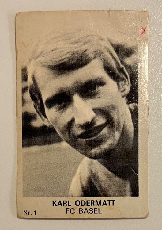Carte Karl Odermatt FCB FC Basel BSC YB Young Boys Suisse 69 (Gebraucht ...