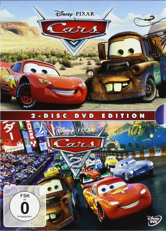 Cars 1+2 - Collection 2 DVDs 2 - DISC DVD Edition FSK 0 | Kaufen auf ...