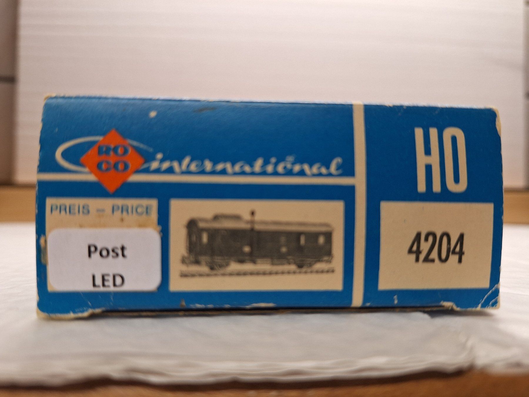 Roco Donnerbüchse Postwagen, DB, Ep. III, mit LED (Gebraucht) in ...