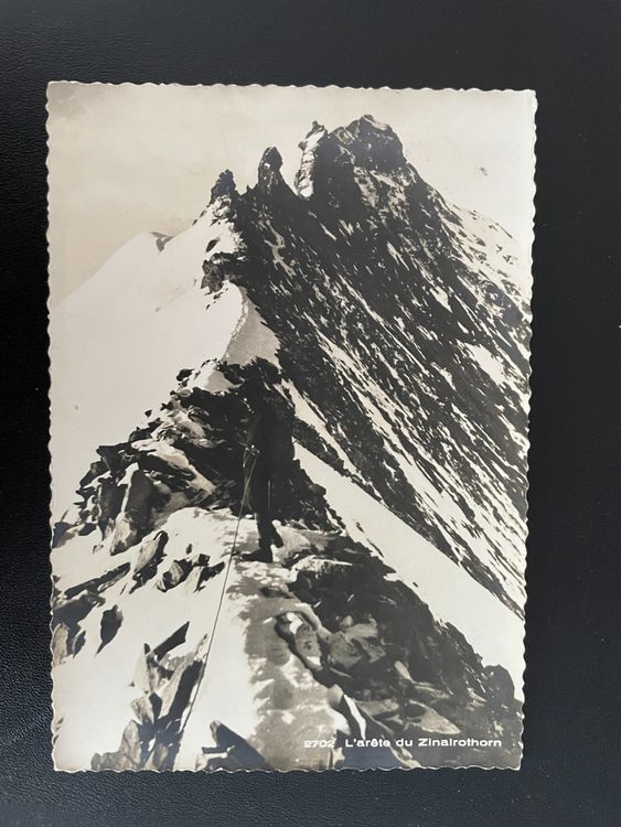 AK VS Zinal, L'arête du Zinalrothorn (Gebraucht) in Thal für CHF 1 – mit Lieferung auf Ricardo ...