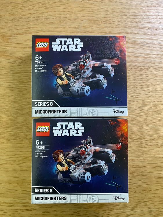 2x LEGO Star Wars 75295 Millennium Falke Microfighter (Neu (gemäss ...