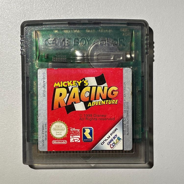 Game Boy Color Mickey‘s Racing adventure (Gebraucht) in Dagmersellen ...