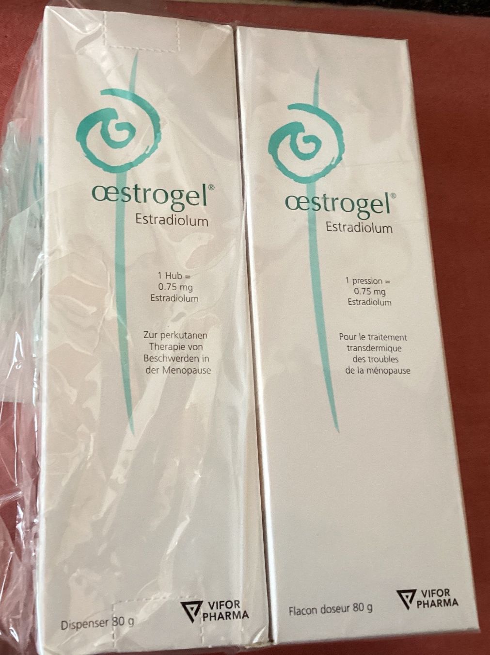 *OESTROGEL Estradiolum* 2x 80gr. NEU/OVP Menopause Östrogen (Neu und ...