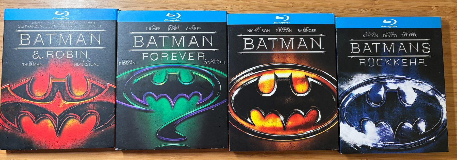 Batman Blu-ray Collection, 4 Filme (Gebraucht) in Bolligen für CHF 10 ...