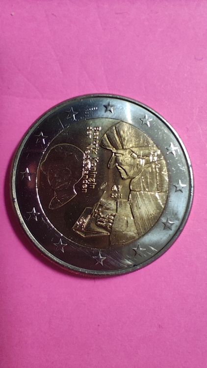 2 Euro 2011 Niederlande Erasmus Lob der Torheit (Neu (gemäss ...