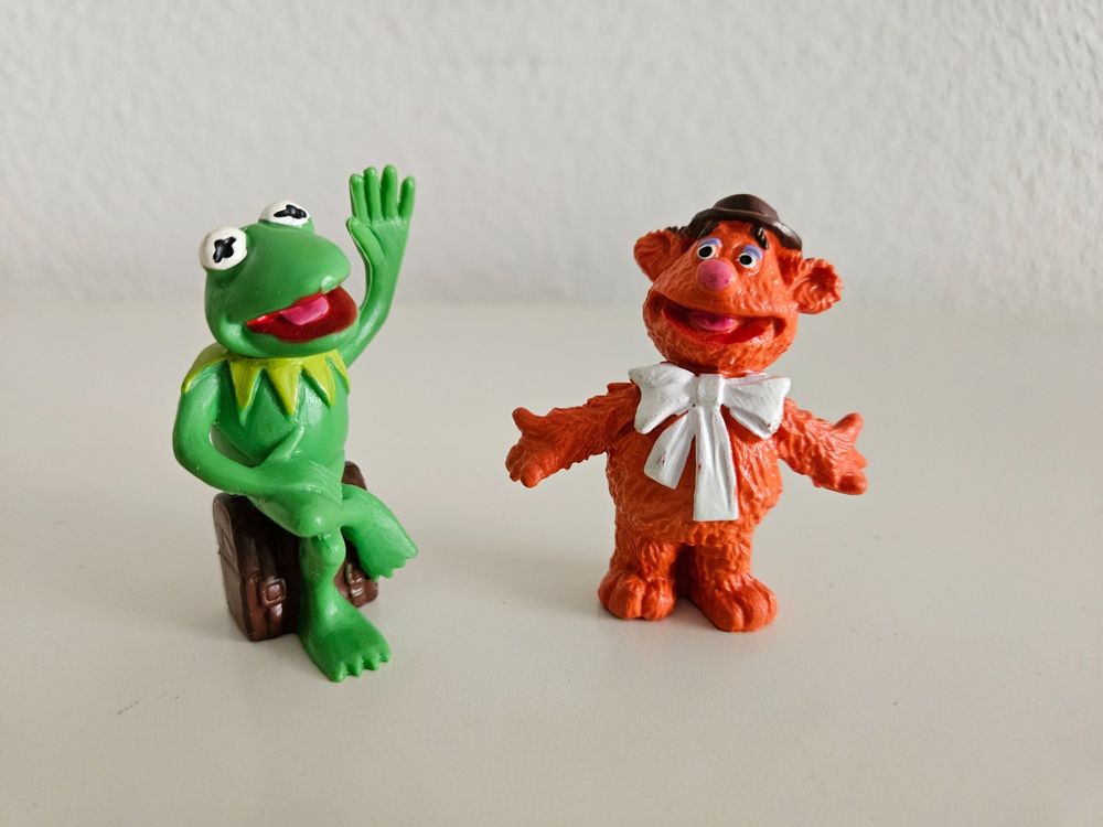 Kermit & Fozzy Bear aus der Muppet Show (Gebraucht) in Basel für CHF 4. ...