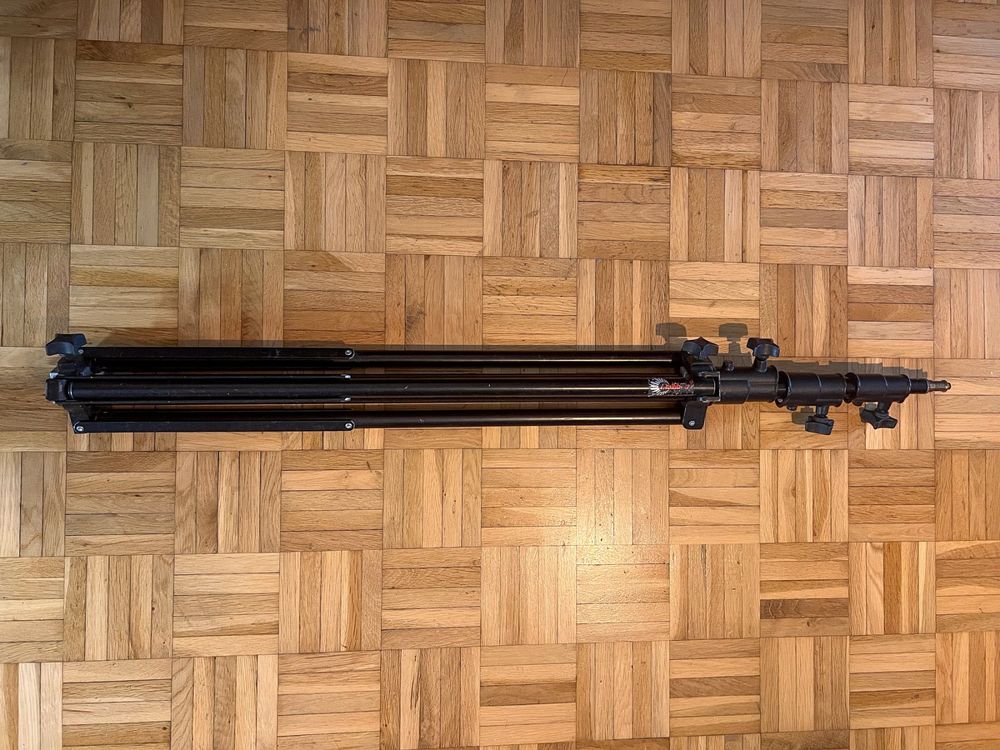 Manfrotto Multiblitz 004 B Lichtstativ, schwarz, dreiteilig | Kaufen auf Ricardo
