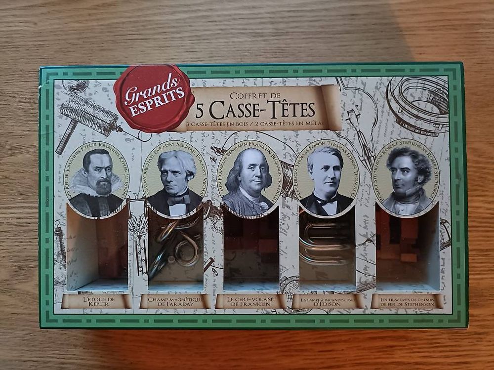 Coffret jeu 5 casse-têtes | Kaufen auf Ricardo