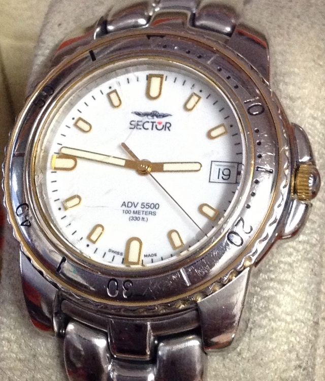 SECTOR ADV 5500 swiss-made Herrenuhr ( Quartz / 41 mm ) | Kaufen auf ...