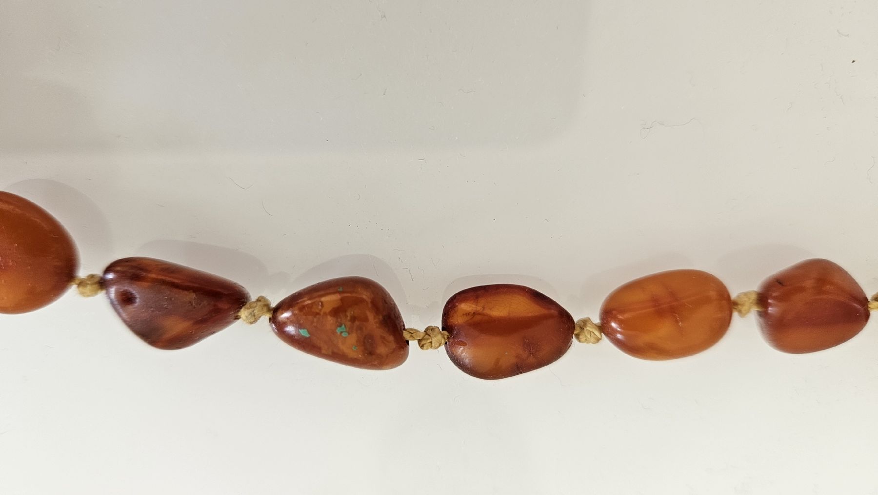 🎇Bernstein Ketten, Vintage, Cognacfarben, 2 Stück (D'occasion) à Bern ...