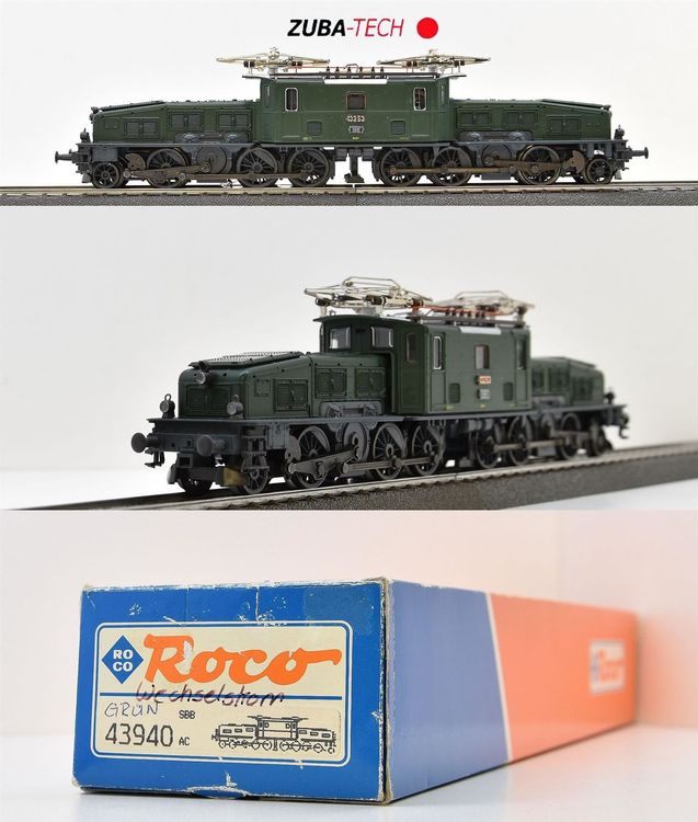 Roco 43940 E-Lok Be 6/8 SBB H0 WS Analog (Gebraucht) in St. Gallen für CHF 140.5 – mit Lieferung ...