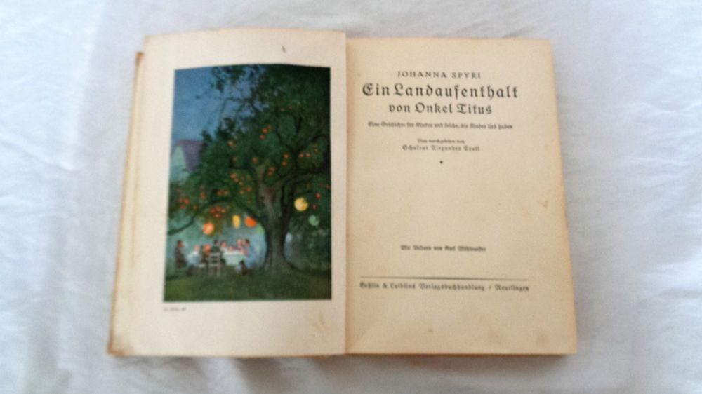 Johanna Spyri - Ein Landaufenthalt von Onkel Titus / Buch (Gebraucht ...