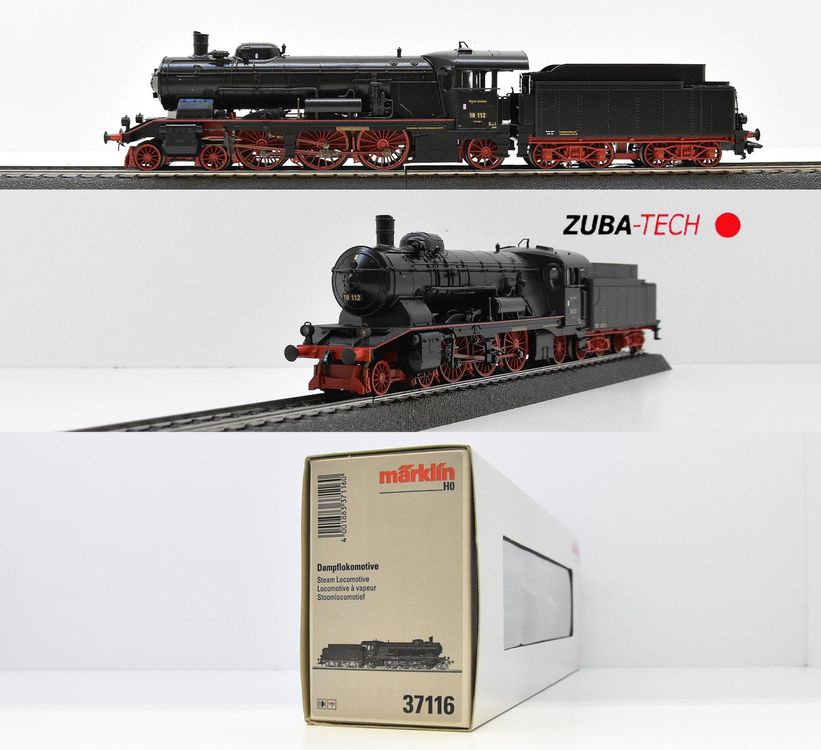Märklin 37116 Dampflok BR 18 DRG H0 Digital WS mit OVP (Neuf (Voir ...