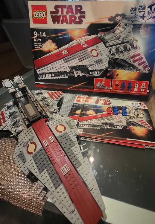 LEGO Star Wars 8039 Venator-Class Republic Attack Cruiser (Gebraucht ...