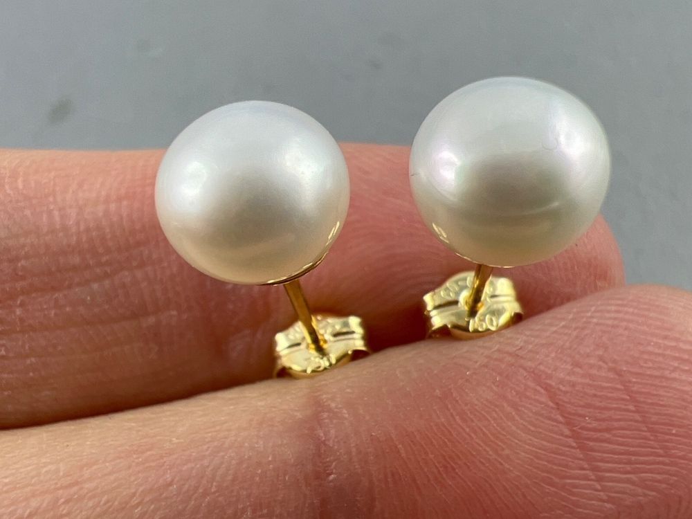 Ohrstecker 750 Gold | Kaufen auf Ricardo