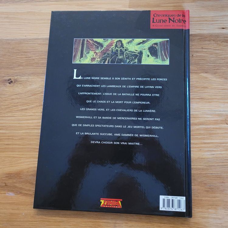 BD Adulte EO Cotée Chroniques De La Lune Noire4 Quand Siffle (D ...