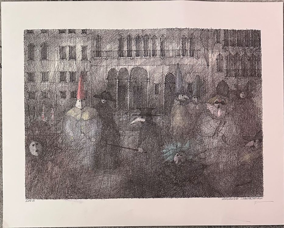Paul Flora (1922-2009) Litho.Handsig (Gebraucht) in Hochdorf für CHF 55 – mit Lieferung auf ...