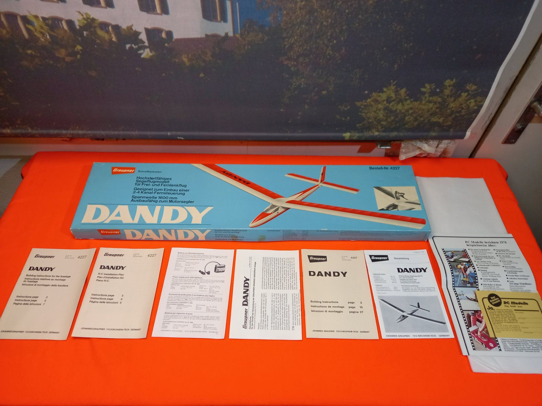 Original Baukasten Dandy von Graupner rarität (Neu und originalverpackt ...