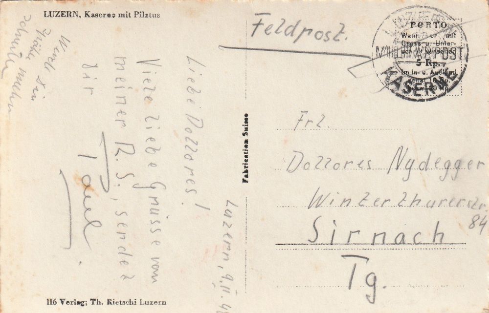 Luzern Kaserne (Gebraucht) in Rorschacherberg für CHF 2 – mit Lieferung ...