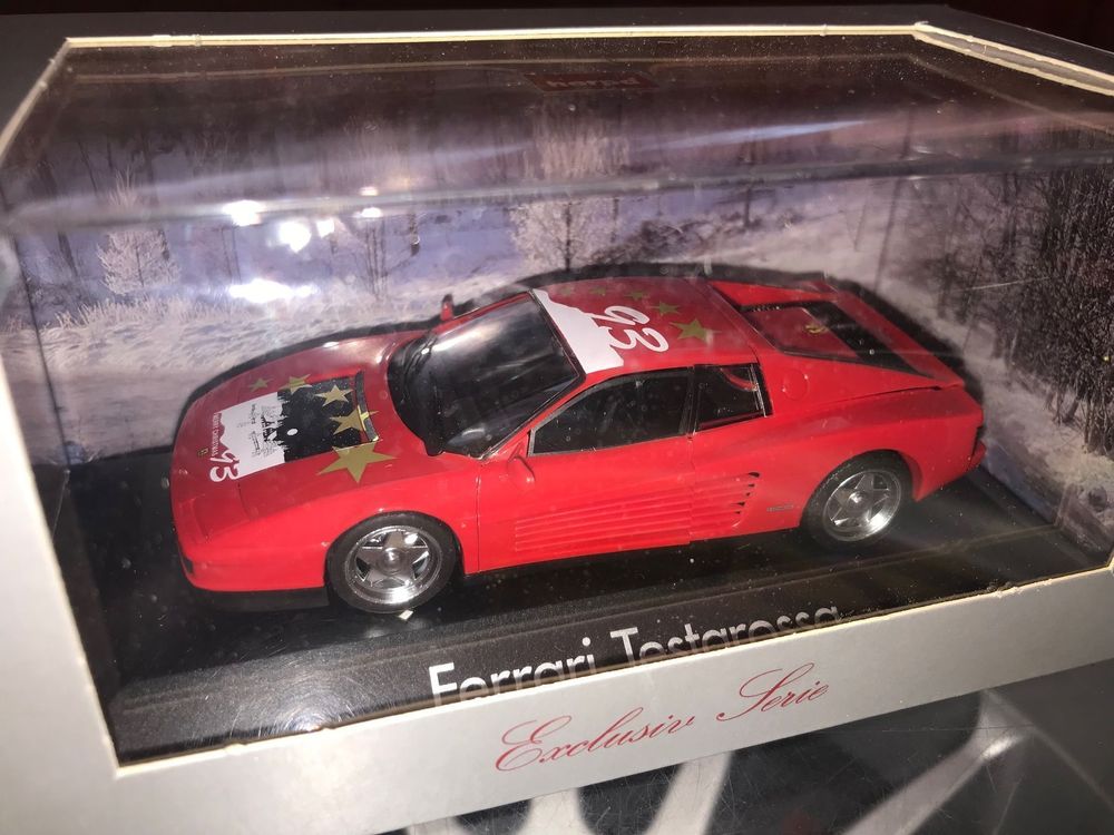 Ferrari Testarossa 1/43 MERRY CHRISTMAS | Kaufen auf Ricardo