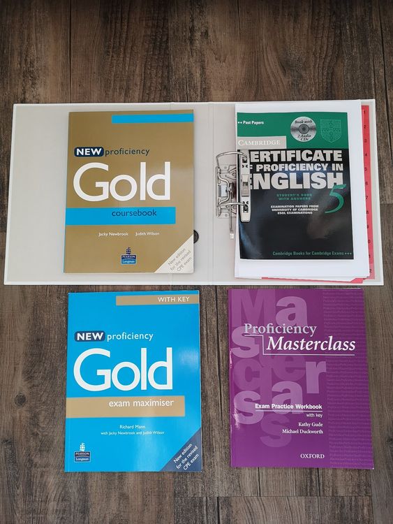 Cambridge English Proficiency coursebook set (Gebraucht) in Oberkirch ...